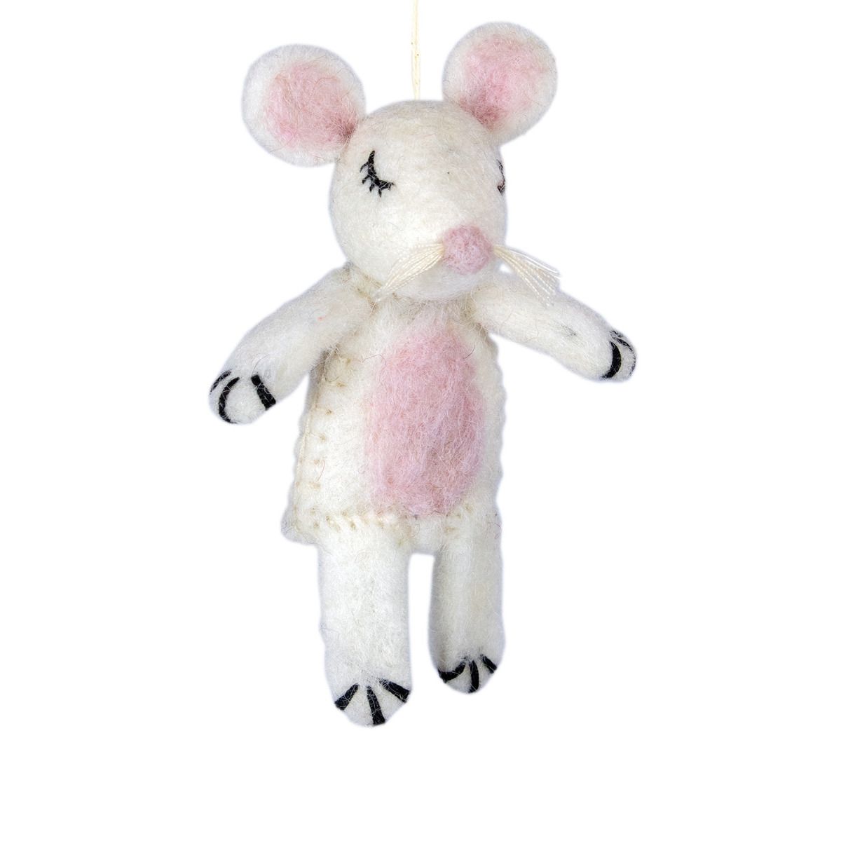 Wild Woolies Handmade Finger Puppet Wild Woolie Molly Mouse – Kids 'N Kribs