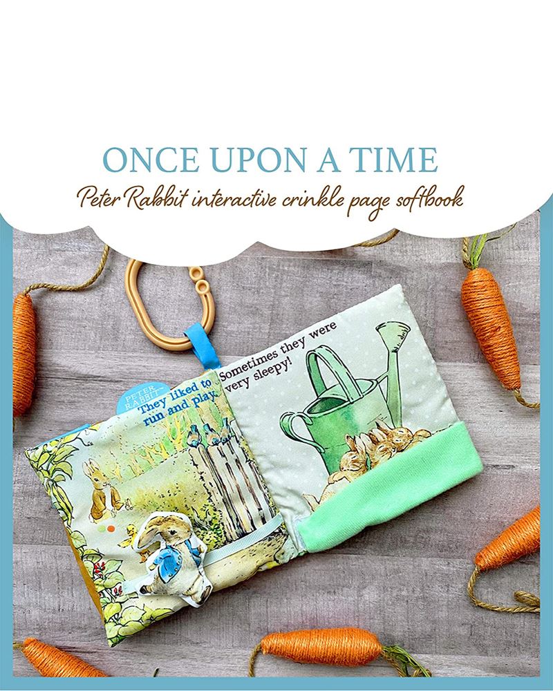 Peter Rabbit™ Soft Book with Teether