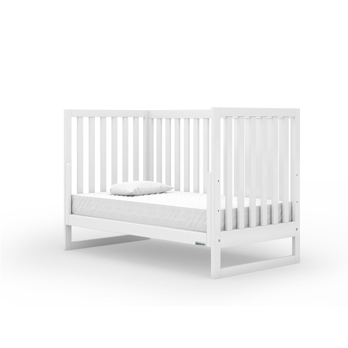 Dadada Austin 3-in-1 Convertible Crib White – Kids 'N Kribs