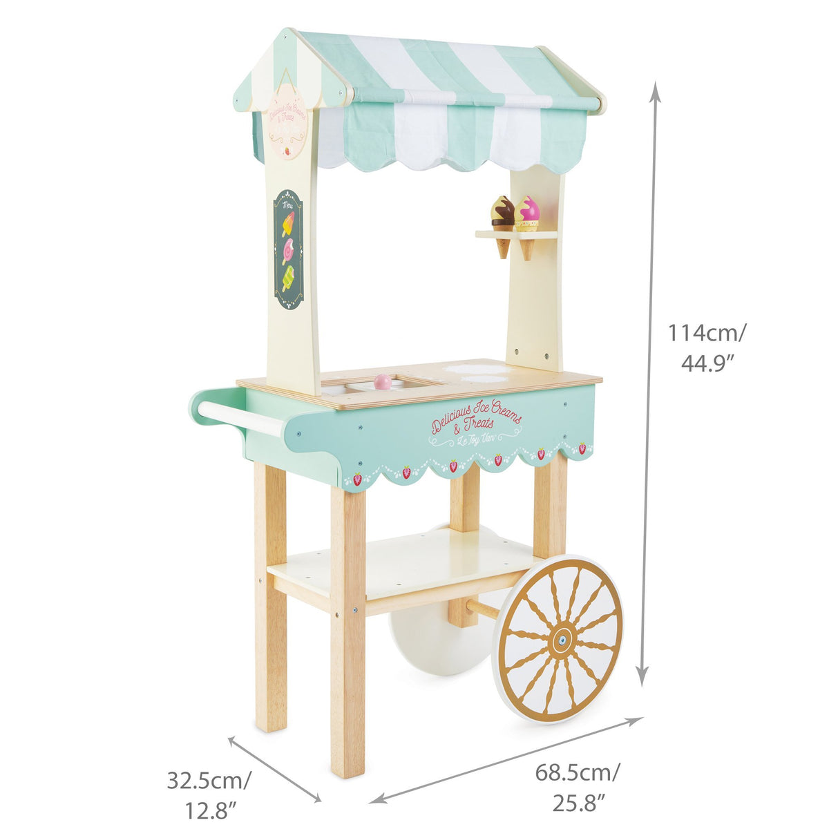 Le Toy Van Ice Cream Trolley – Kids 'N Kribs